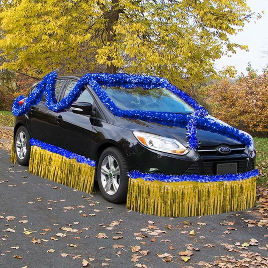 Gold Metallic Fringe